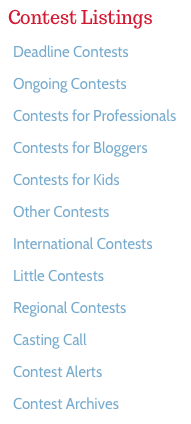 Quick Guide to Contest Listings and Icons