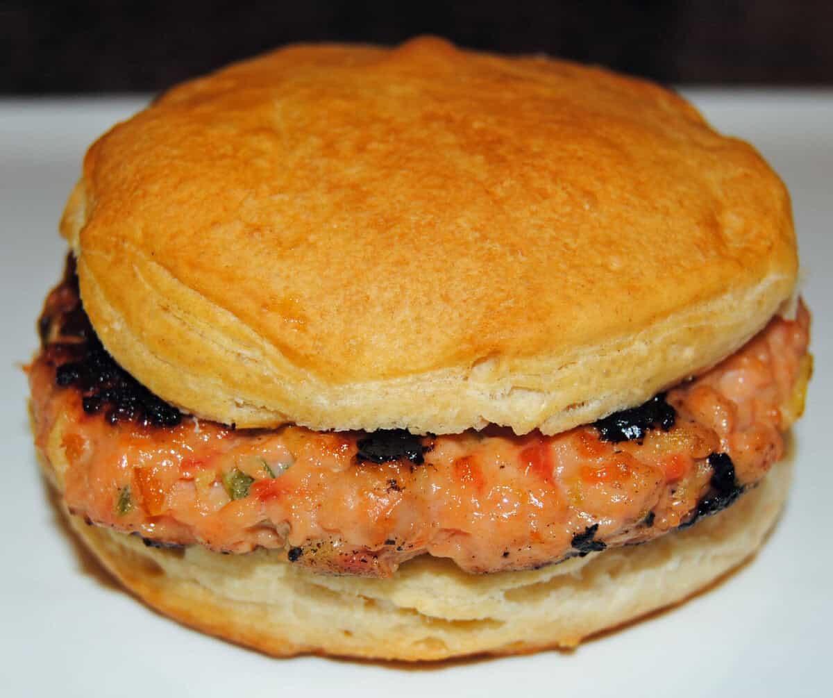 Sweet and Smokey Salmon on Biscuits - Cooking Contest Central