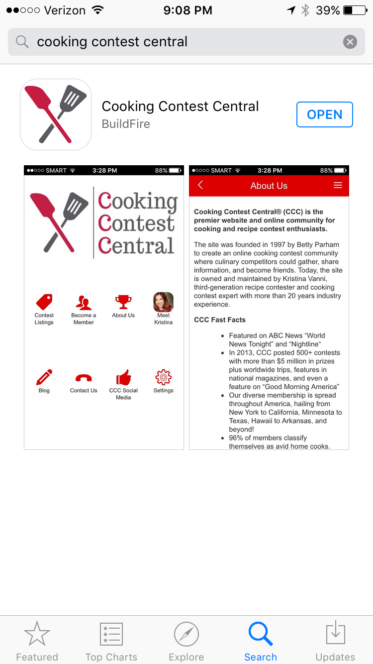 4 - Cooking Contest Central