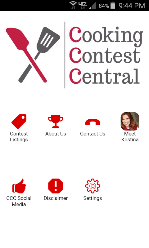 Cooking Contest Central App for Android - Cooking Contest Central