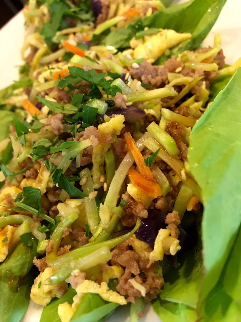 Mann's Easy Mu Shu Broccoli and Pork